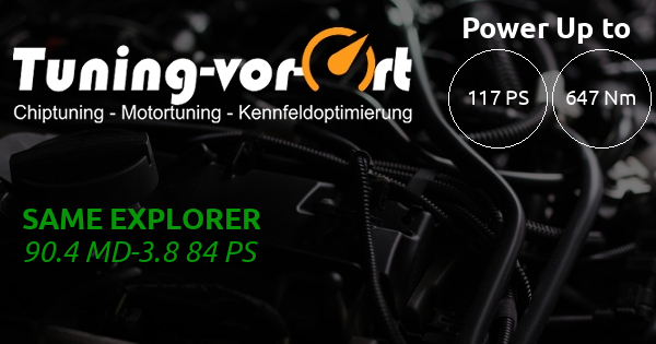 Same Typ Explorer 90.4 MD-3.8 84 PS - Chiptuning für mehr Leistung und ...